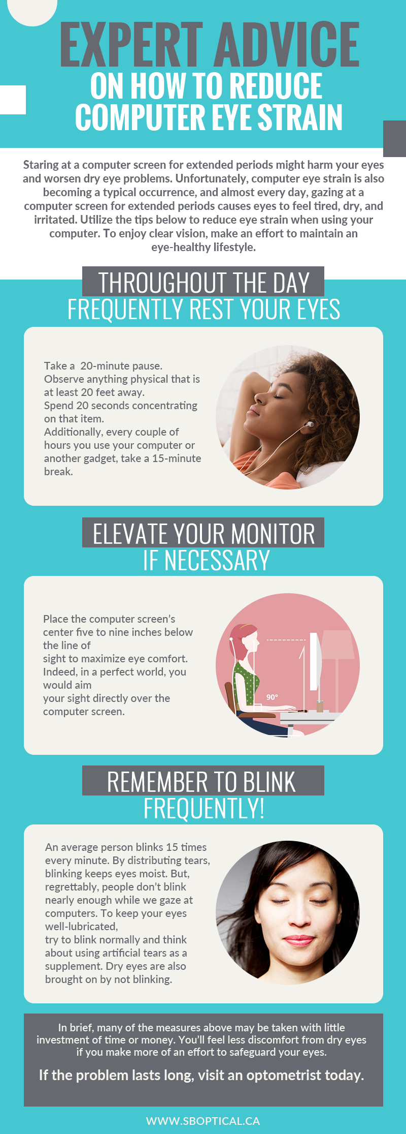 Computer Eye Strain Issues | Expert Solutions | SB Optical